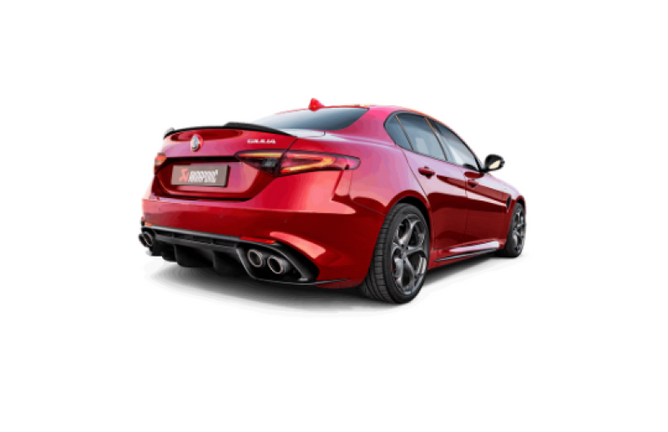 Akrapovic 17-19 Alfa Romeo Giulia Quadrifoglio Evolution Line Cat Back